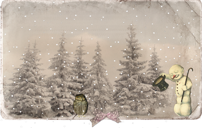 *Cute 'n' Cool* Blog Accessories: Winter header for 2 Column Blog