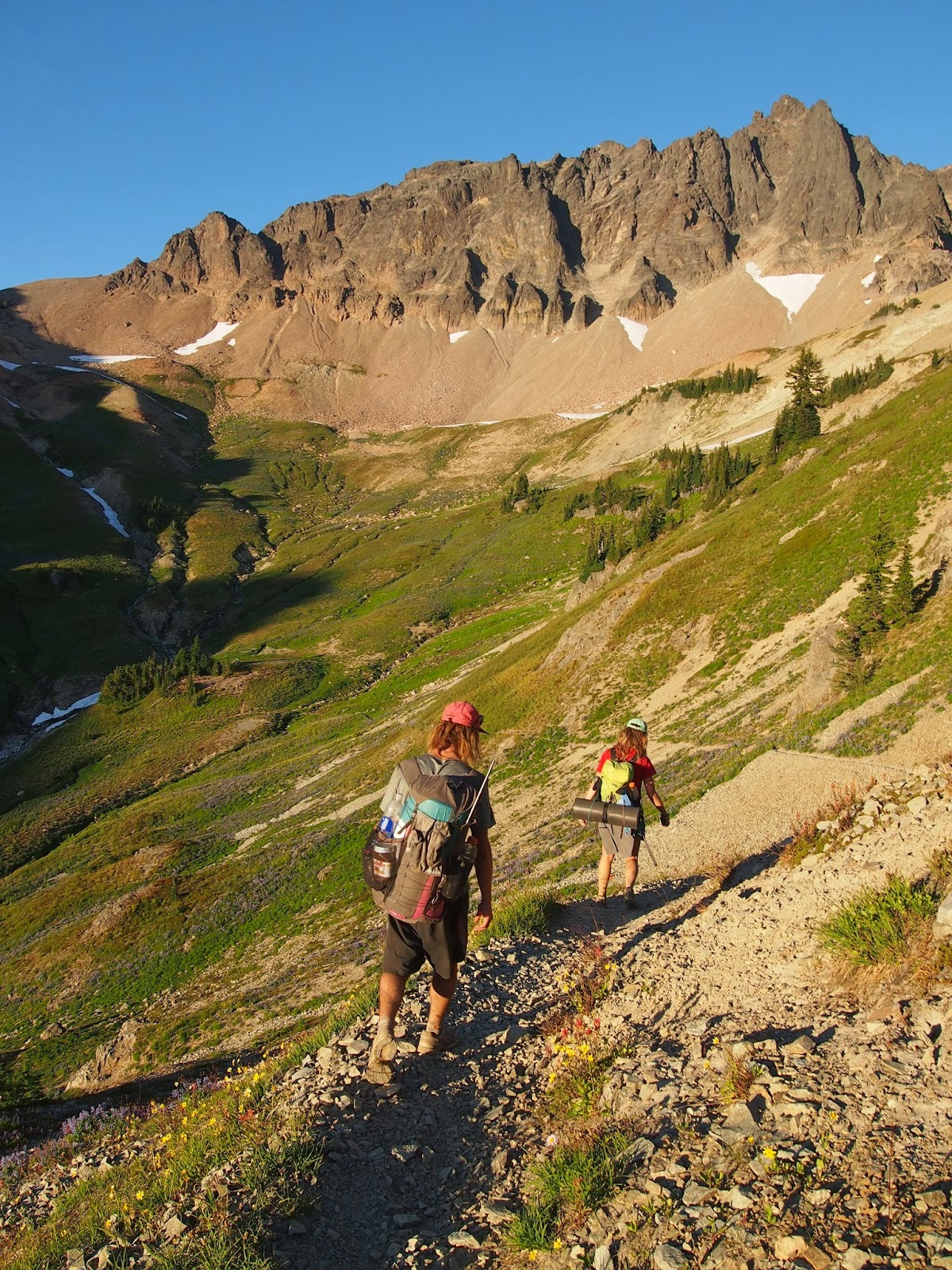 Sierra Hikes!: Day 136: Lava Spring to Cispus River