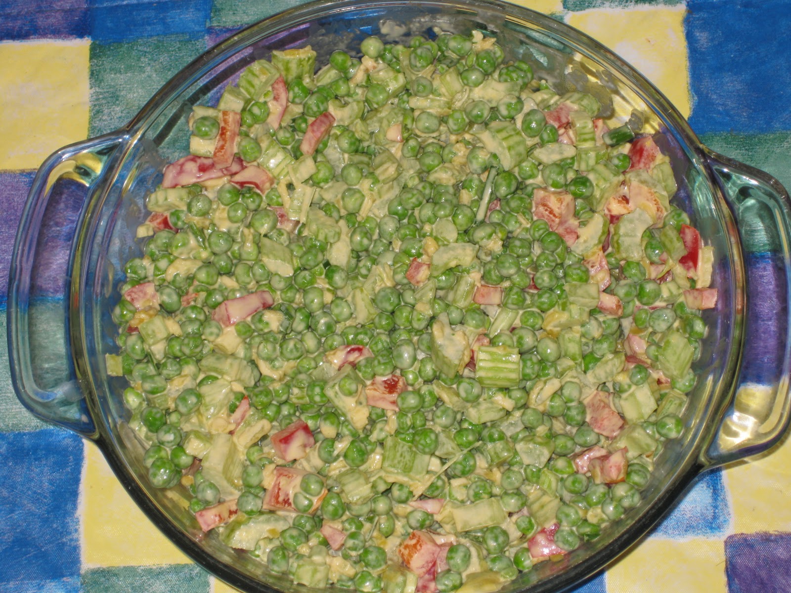 Raw Tidbits: Easy Cheezy Peas, Nacho Chipotle Chips, Corn Salad