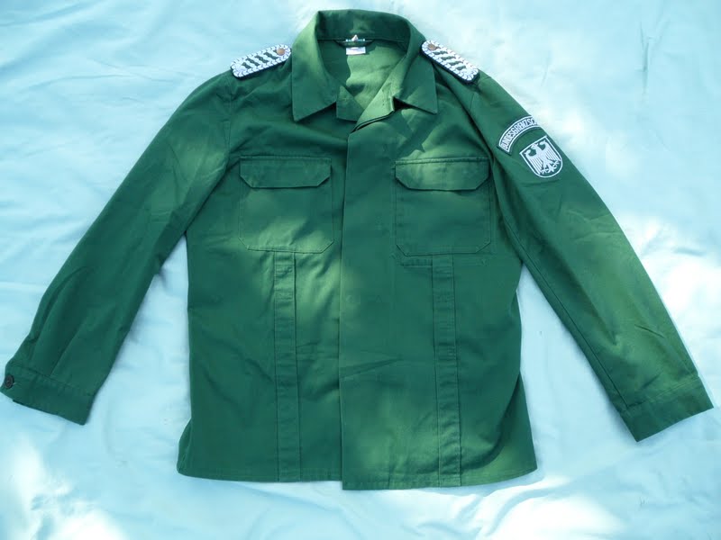 Four Bees: Bundesgrenzschutz Mehrzweckanzug, BGS BDU's