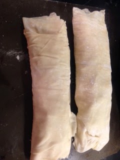 Caroline Makes....: Vegan Christmas Dinner: Filo Vegetable Parcel