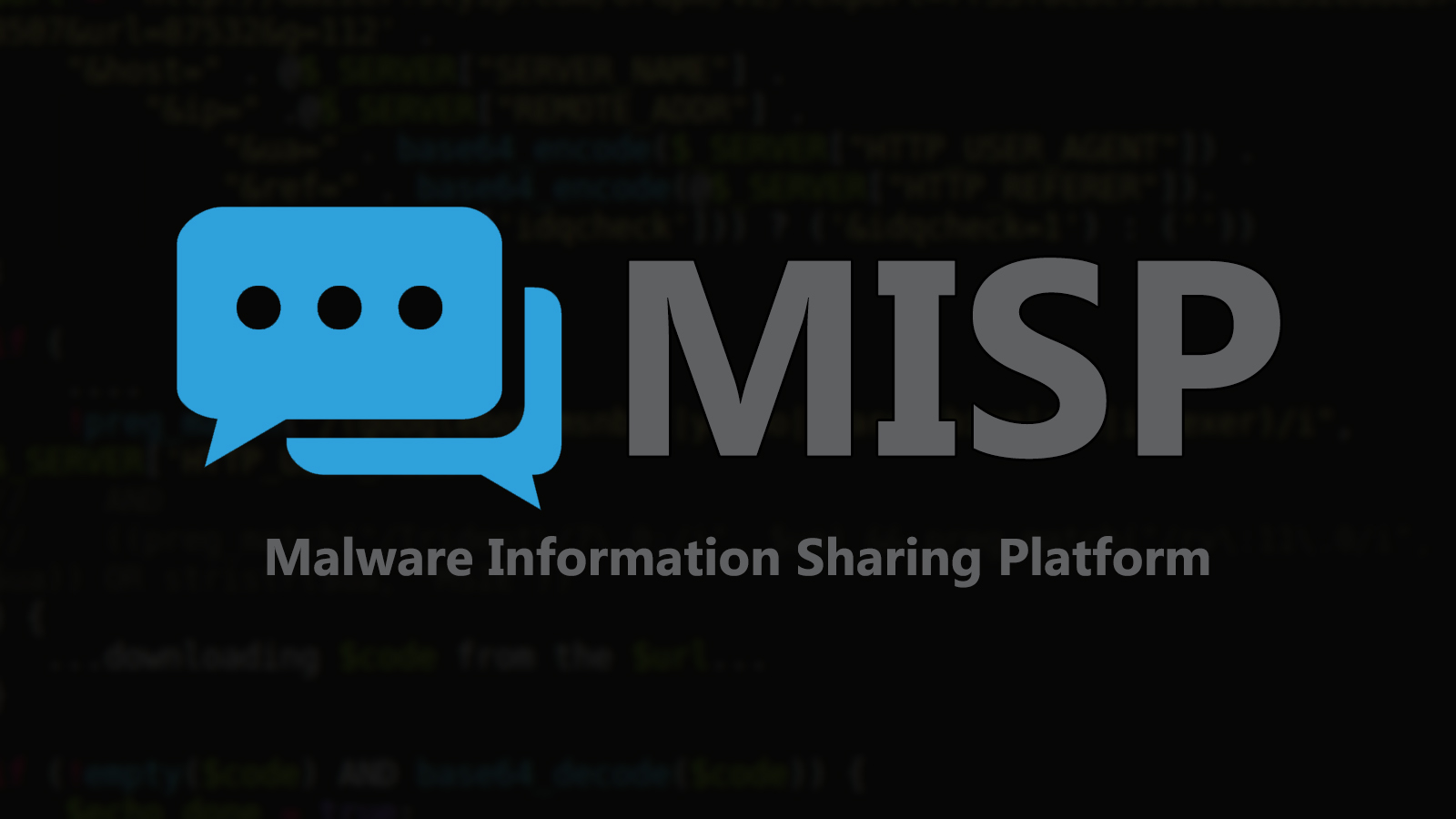 MISP - A Threat Sharing Platform