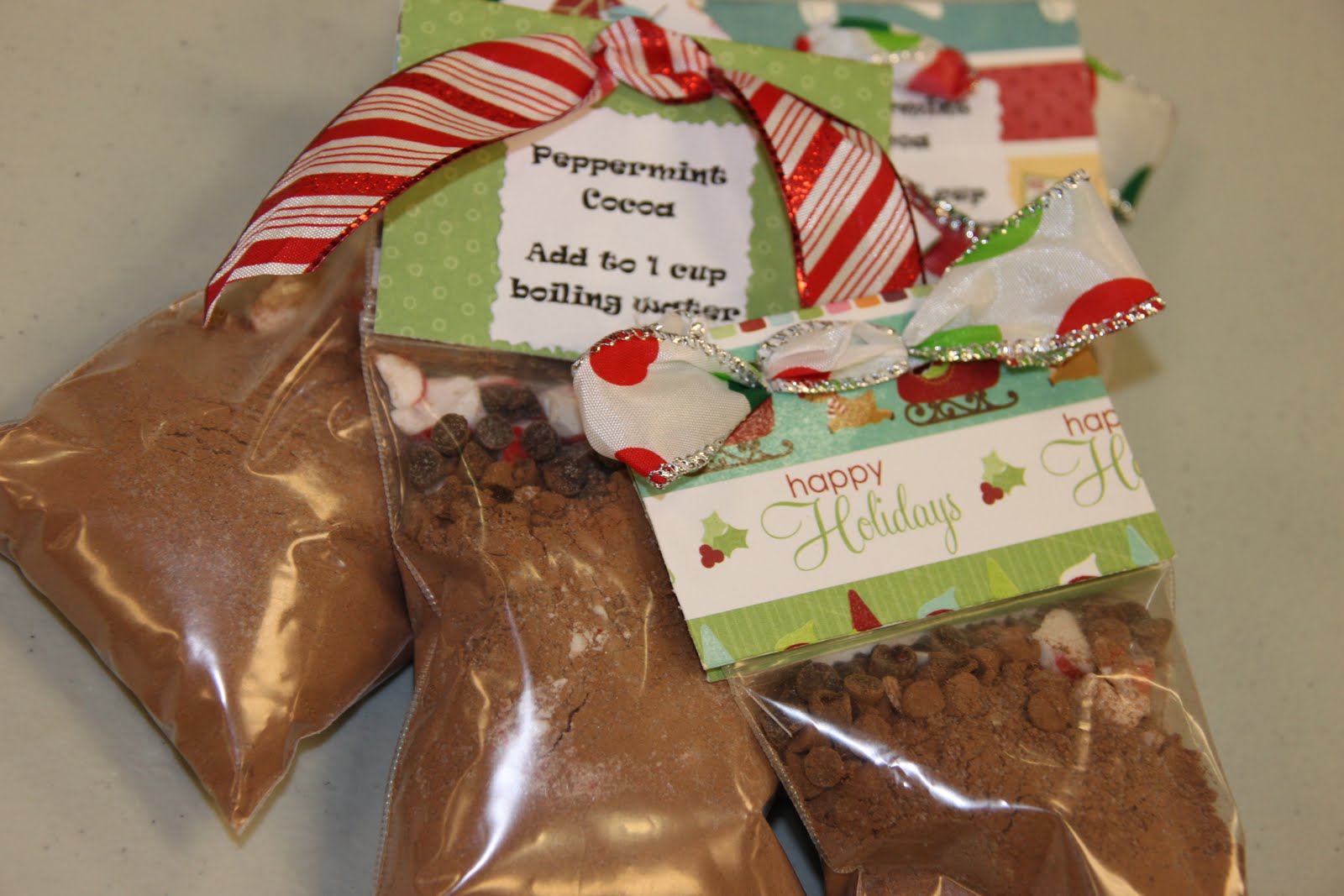 That Village House: Peppermint Cocoa Bags