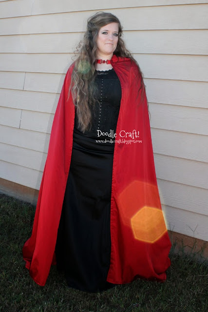 Red Hooded Cape!