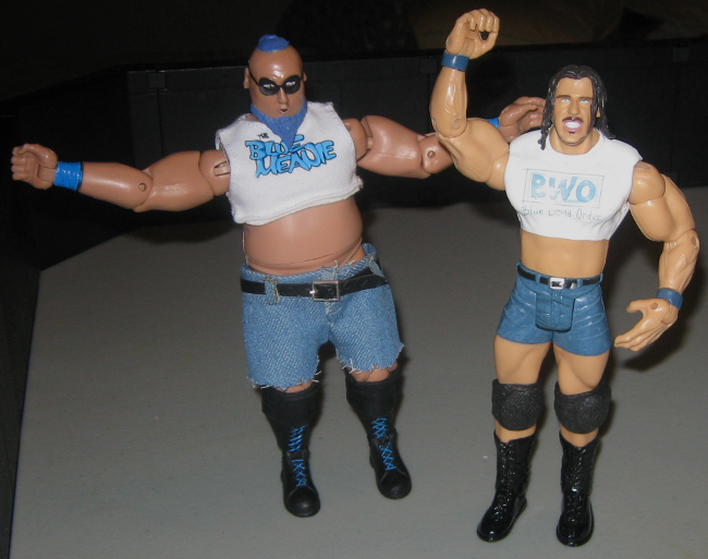 Blue Meanie Wwe Figure