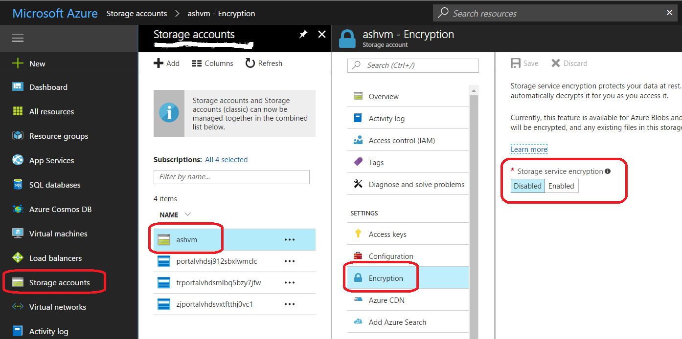 Dotnet Galaxy: How to Encrypt Managed Disks using Azure Storage Service ...