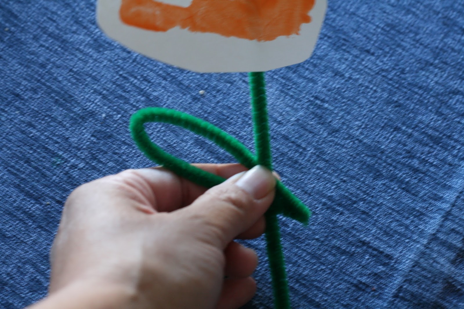 Handprint Flower Bouquet