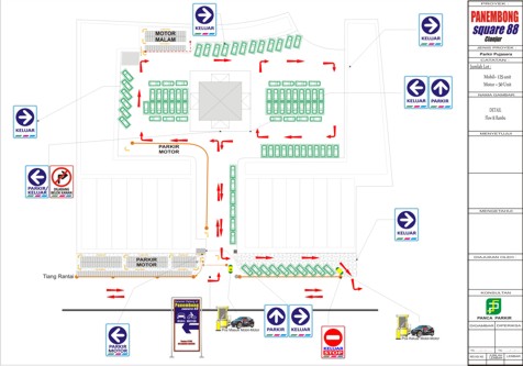 Flow Layout Parkir ~ PARKING EQUIPMENT
