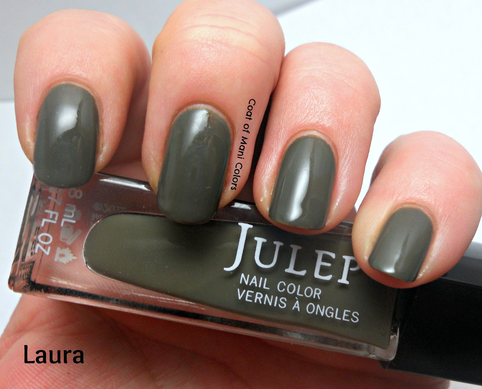 Coat of Mani Colors: My first swatch-a-palooza with Julep!