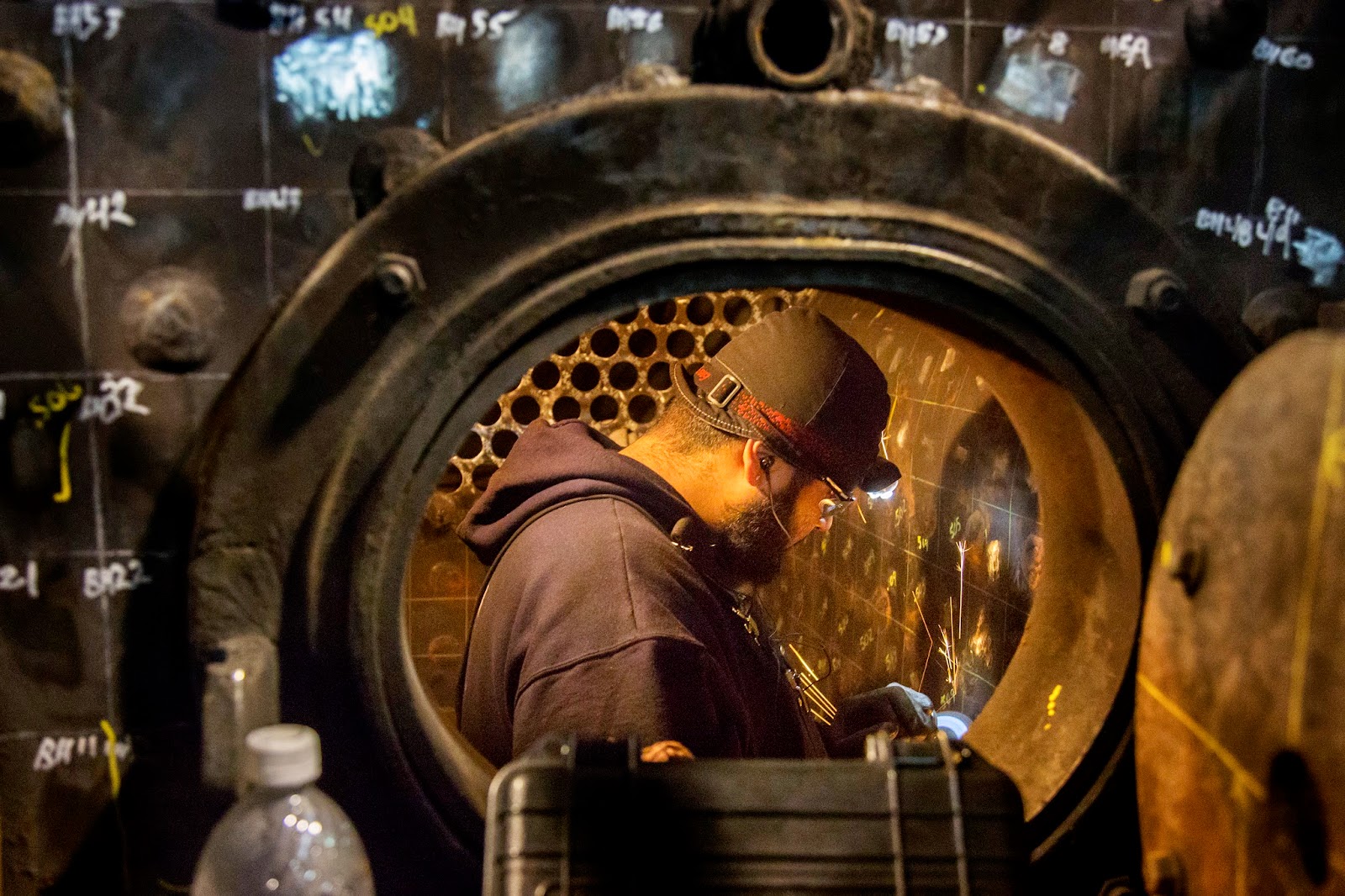 Benjamin Zack Photography: Steam Engine Repair
