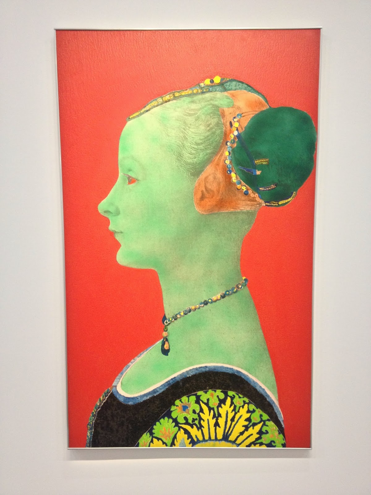 Cette petite carte •: Martial Raysse