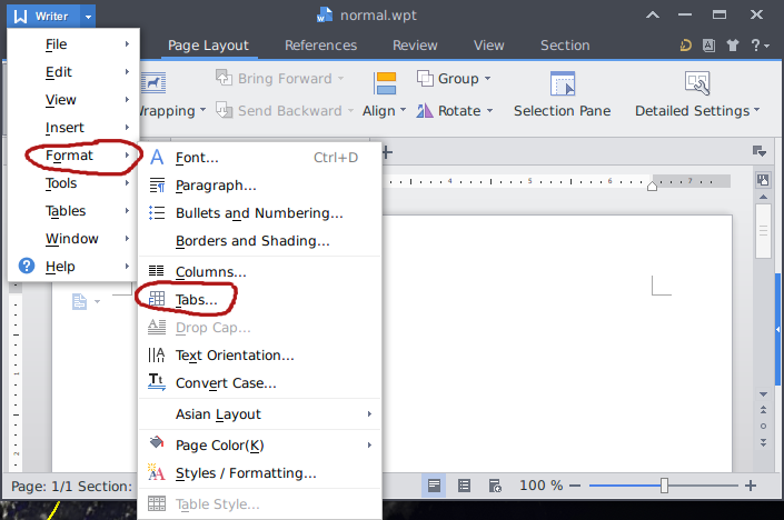 root@torriem:/etc: Fixing Kingsoft Writer's default template