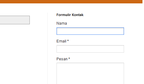 Cara membuat Formulir Kontak di Laman Blog | Jalantikus