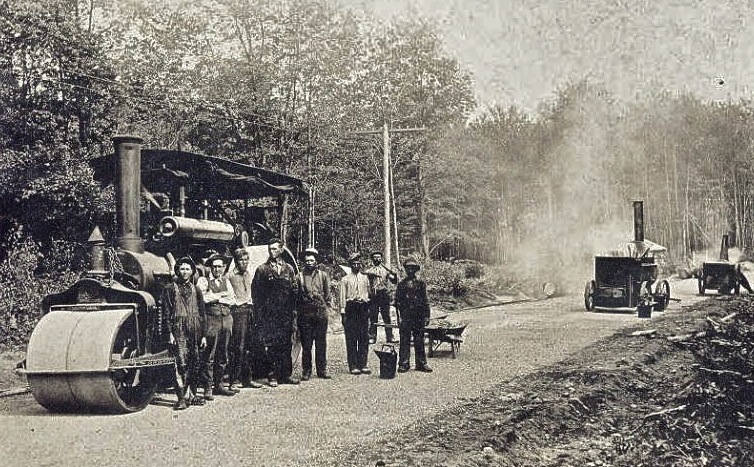 Foto-foto Mobil-Mobil Uap di Masa Kejayaannya