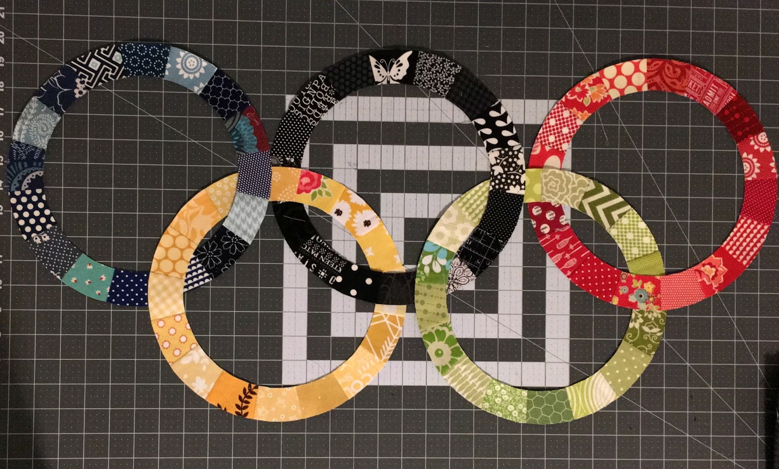 Natalie Ever After: The Olympics!!! (a quilt tutorial)