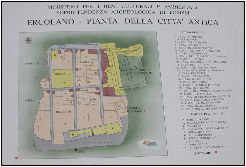 The Bell Curve of Life: Herculaneum Map