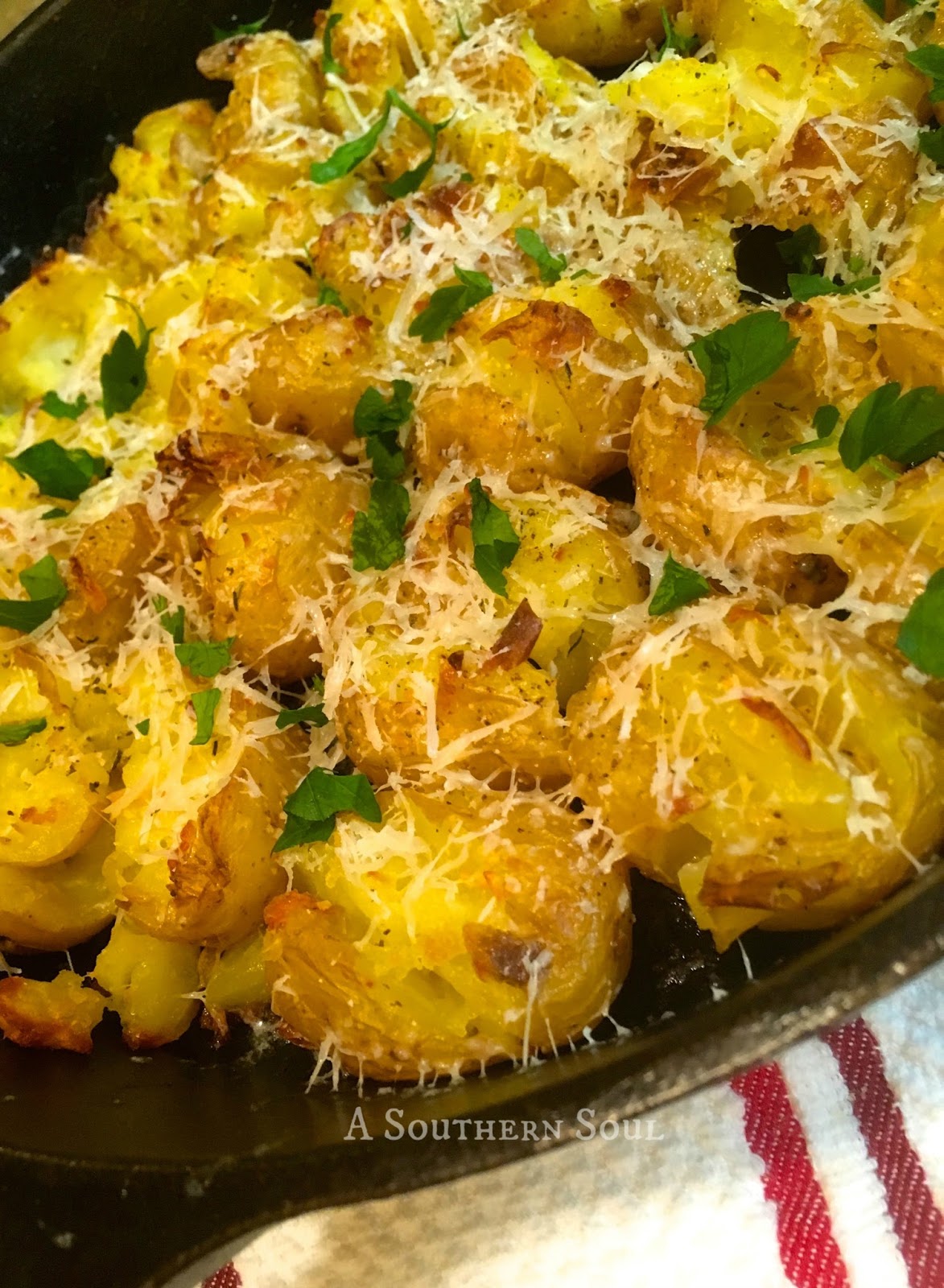 Crispy Smashed Potatoes