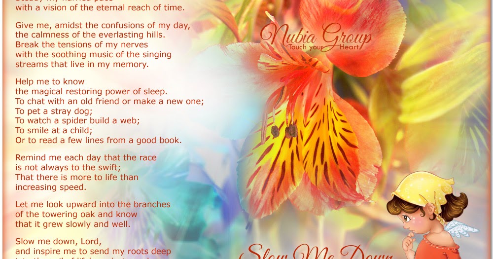 Nubia group Inspiration Slow Me Down Lord nubia-group-inspiration-slow-me-down-lord