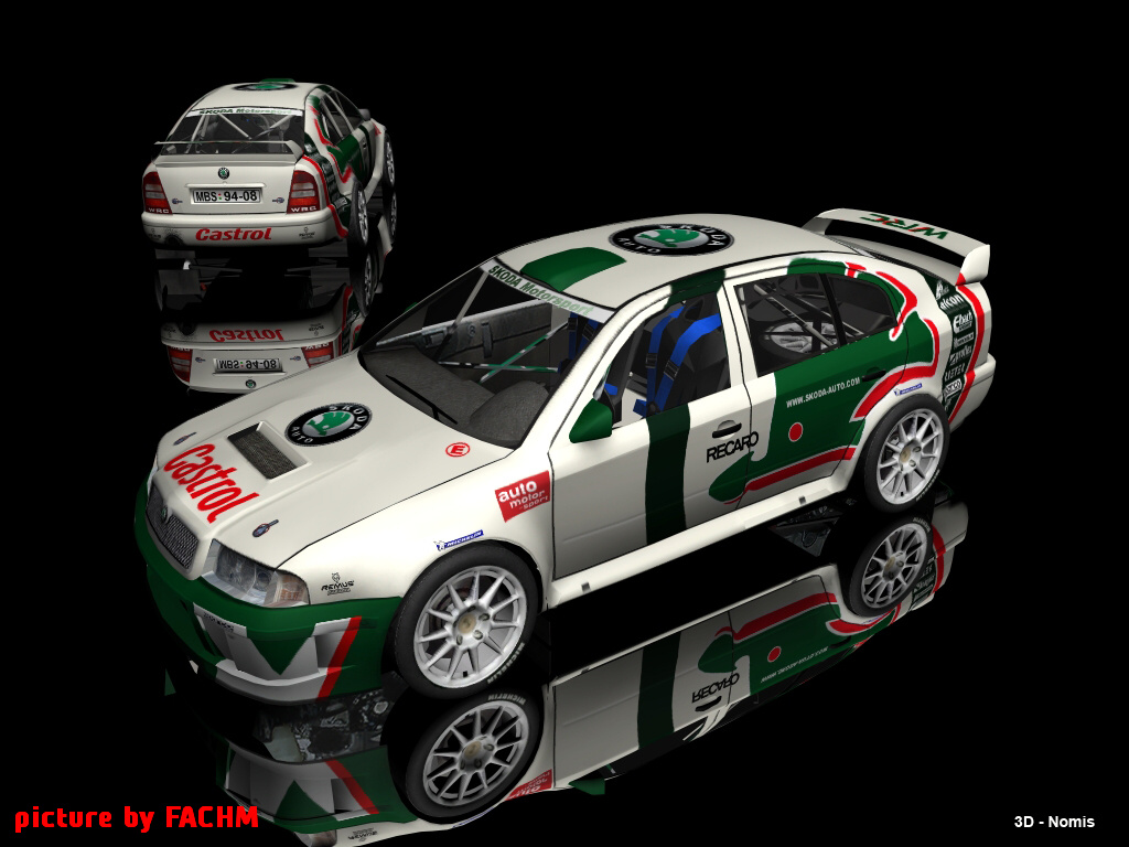 RBR+: NEW skin Octavia WRC Škoda Motorsport 1999