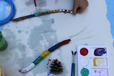 Green Owl Art: Nature Walk & Paint