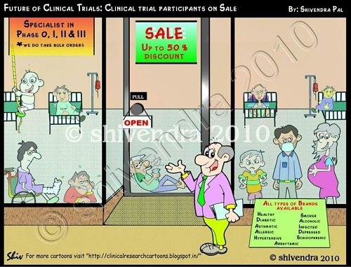 Clinical research Cartoons