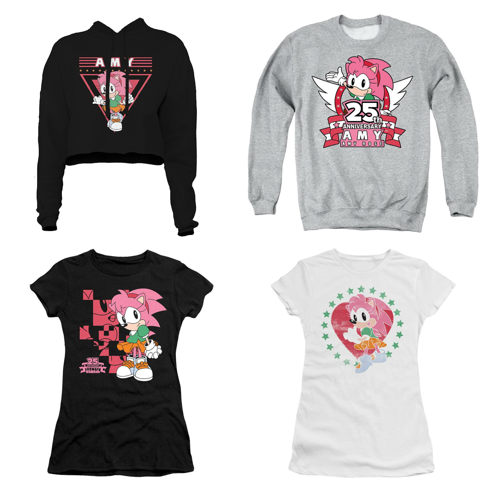 SEGA SHOP PONE A LA VENTA MERCHANDISING DE AMY ROSE POR EL 25 ...