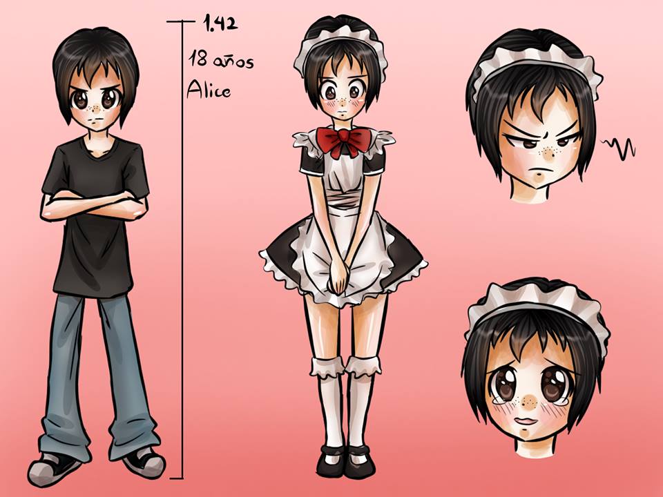 Spanking y Age play.: Maid Alice 7