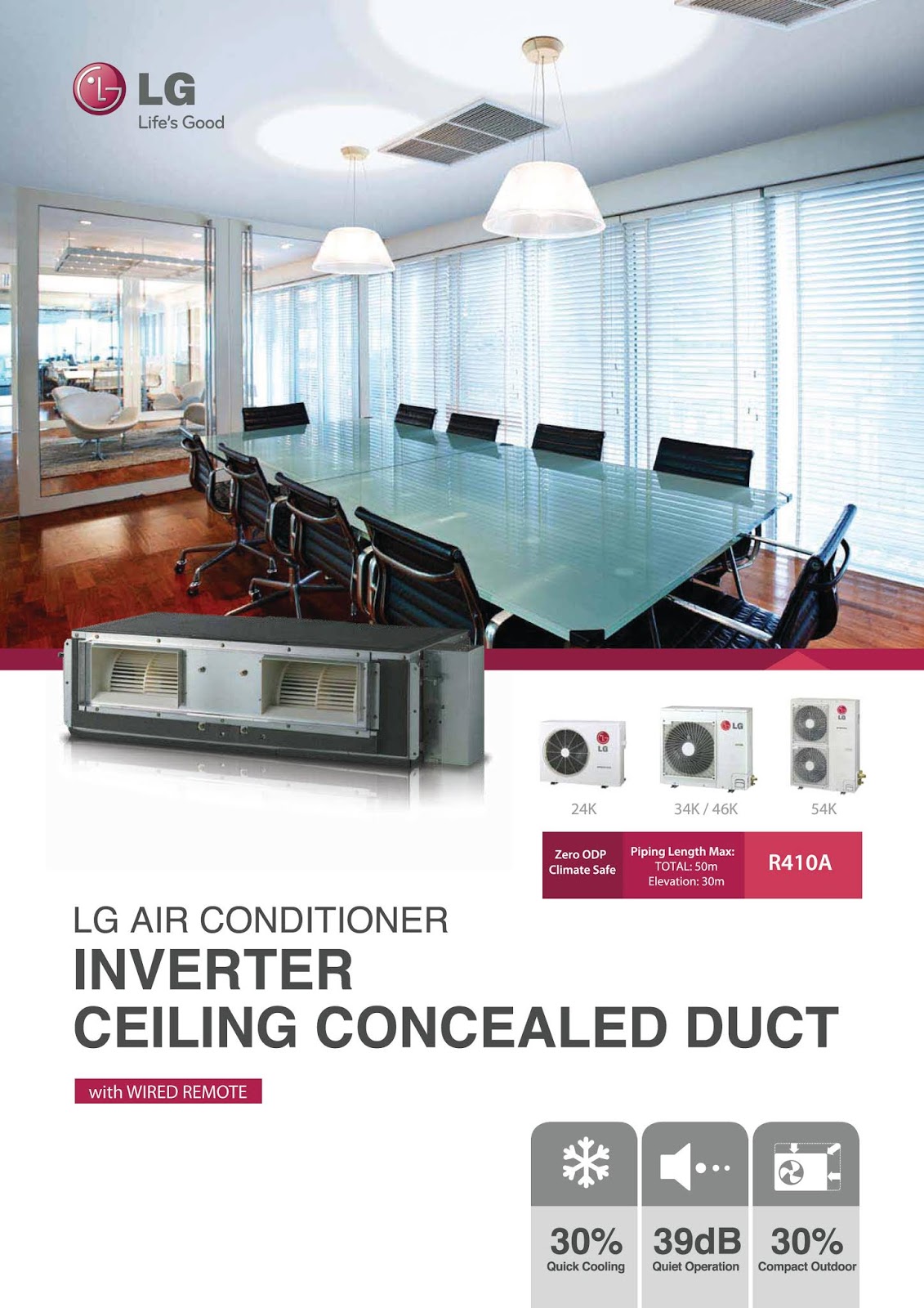 MaximaxSystems.com: LG SPLIT CEILING CONCEALED DUCTED AIRCON - INVERTER