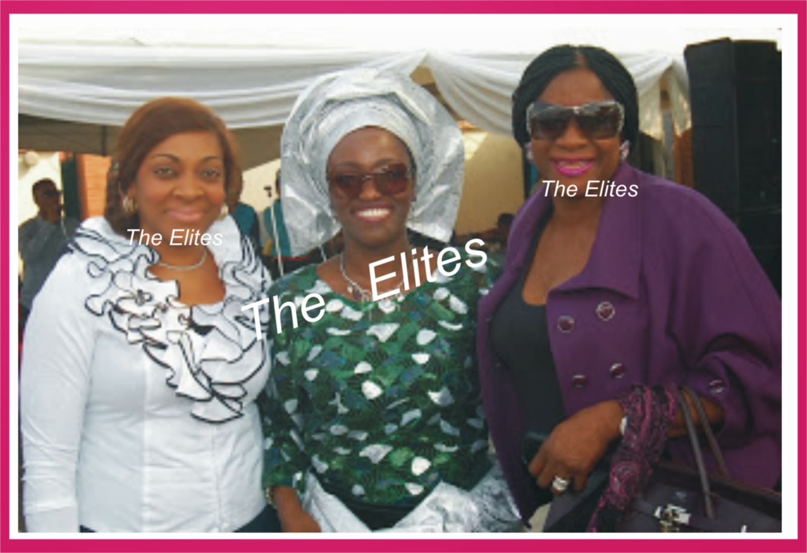 theelites : Sisi Modupe Sagoe Hosts Memorial Service For Hubby