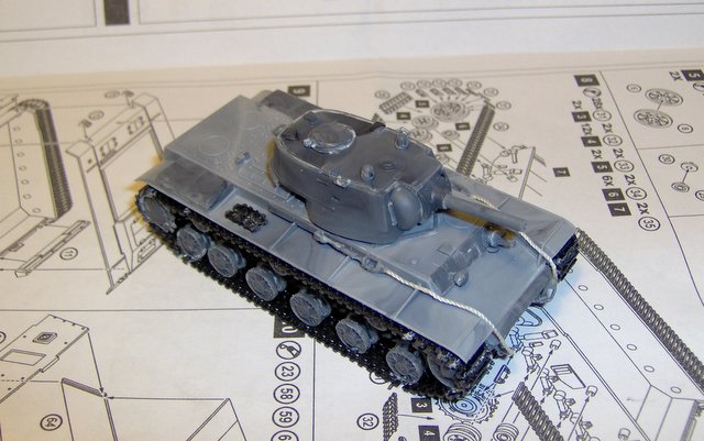 Gulumik Military Models: KV-9 1/72 PST No 72034