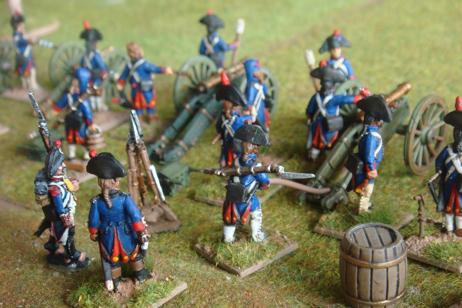 Trailape's Wargame: French Battery In Action!