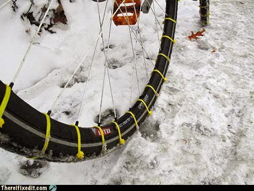 Ziemas riepas velosipēdam - Meistara Noslēpums