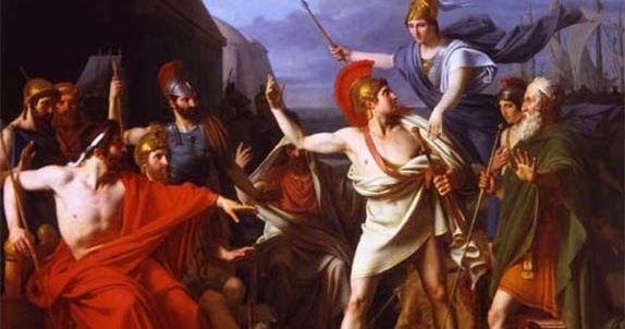 Ιστογραφία: ΙΛΙΑΔΑ : ΡΑΨΩΔΙΑ Α 54 - 306 - ΣΥΝΕΛΕΥΣΗ ΤΩΝ ΑΧΑΙΩΝ - Η ...