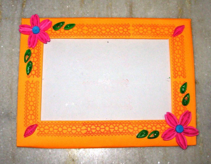 Craft Decor: Handmade Photo frame
