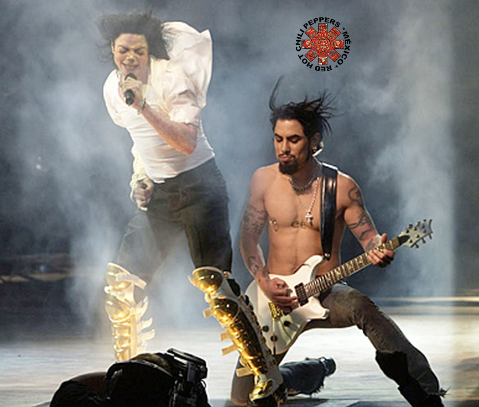 Red Hot Chili Peppers México Michael Jackson And Dave Navarro Apollo Theater 2002 Dave Navarro