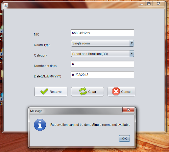 Room reservation system ~ Learn IT