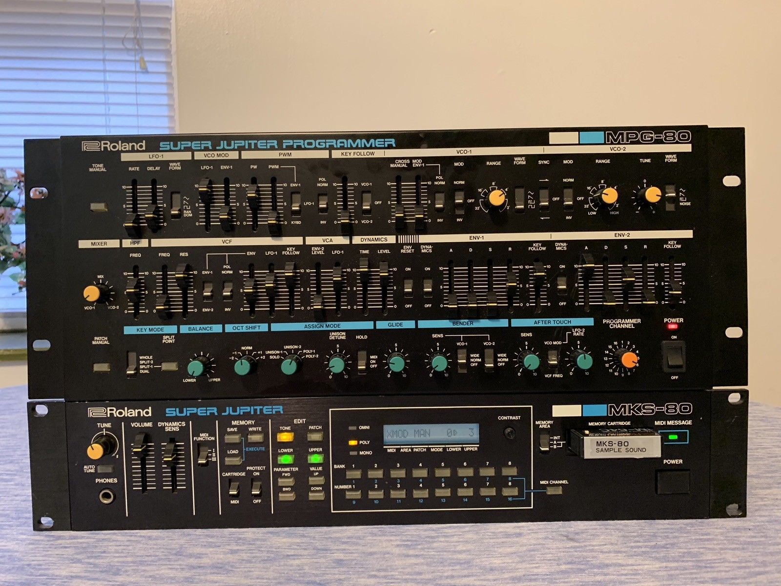 MATRIXSYNTH: Roland MKS-80 Super Jupiter Analog Synthesizer With MPG-80 ...