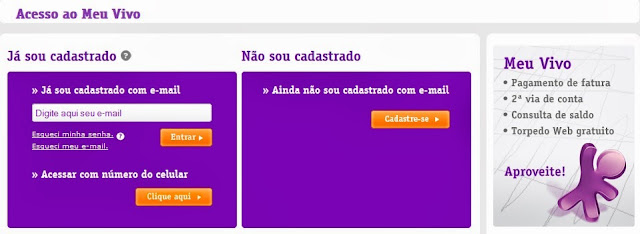 WWW.VIVO.COM.BR MEU VIVO - ACESSAR MINHA CONTA VIVO
