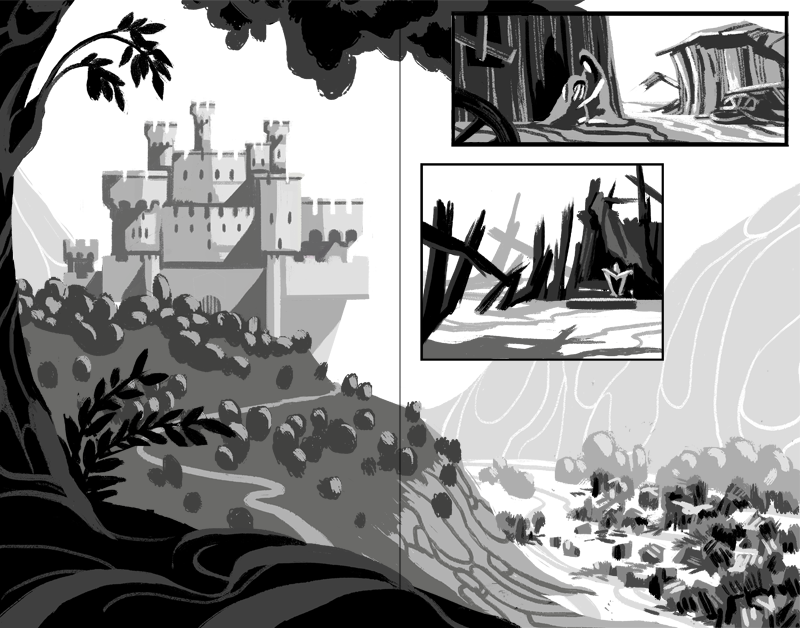 Ebony Snow: Graphic Novel Pages! (In Progress)