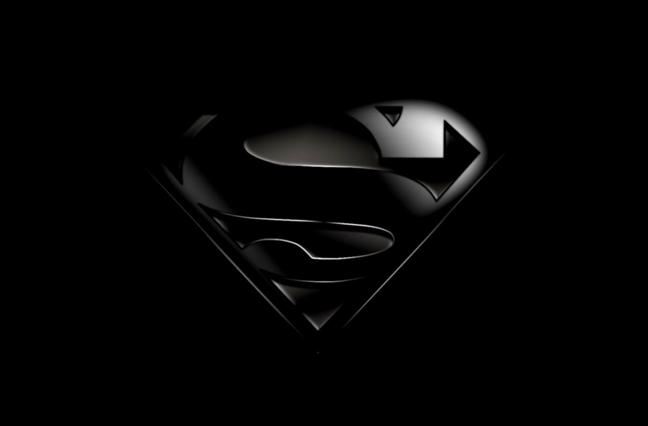Superman Logo Wallpaper Black | Desktop Wallpapers