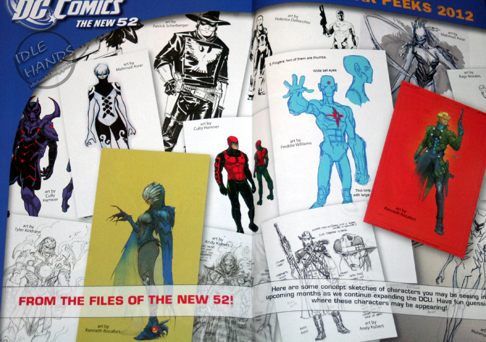 Idle Hands: 2012 Preview: DC's New 52 Ever Expanding