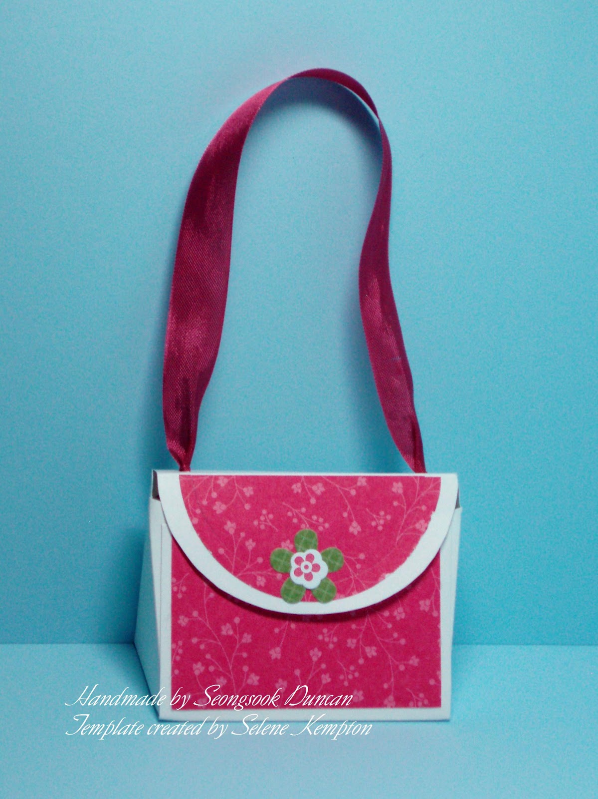 Seongsook's Creations: Mini Box Purse