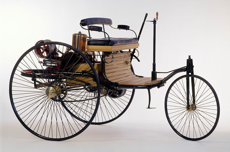 all crazy auto: Benz Patent Motor Car (1885 – 1886), the first automobile