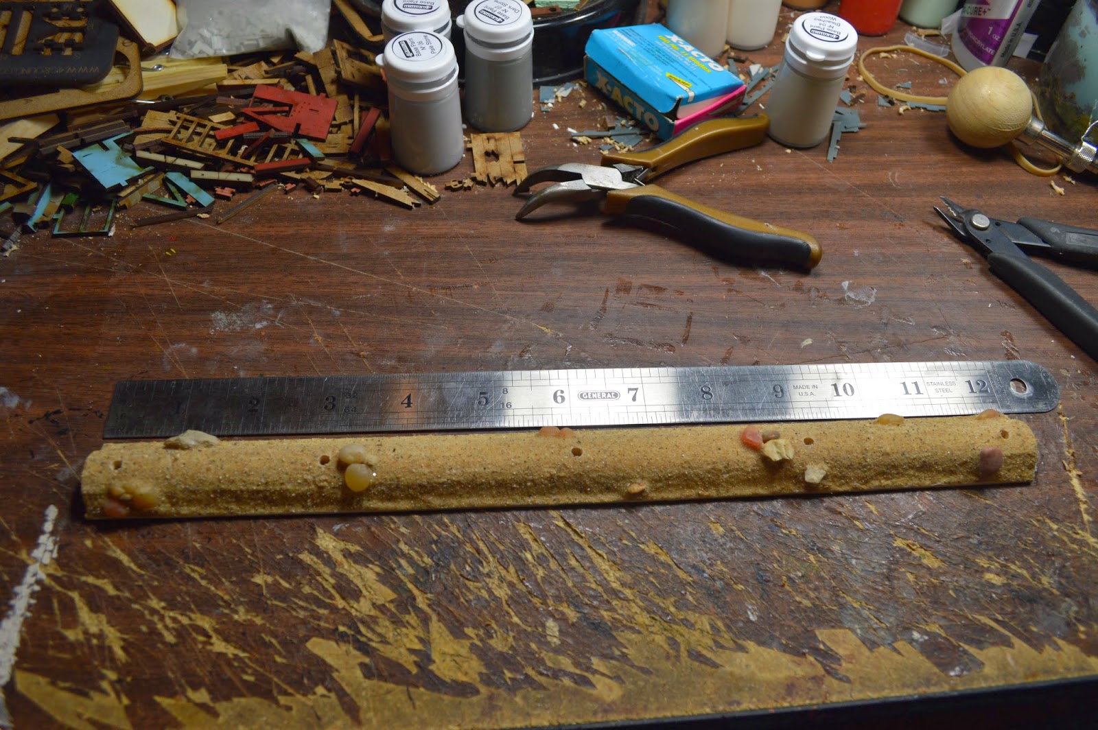 Jay's Wargaming Madness: Making Bocage For 28mm World War 2