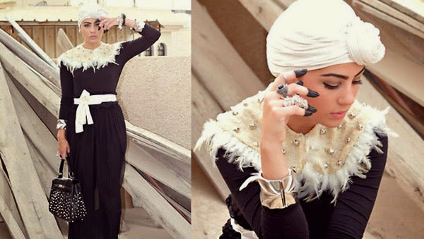 Model Hijab Style Turban ala Wanita Timur Tengah Terbaru 2014 ...