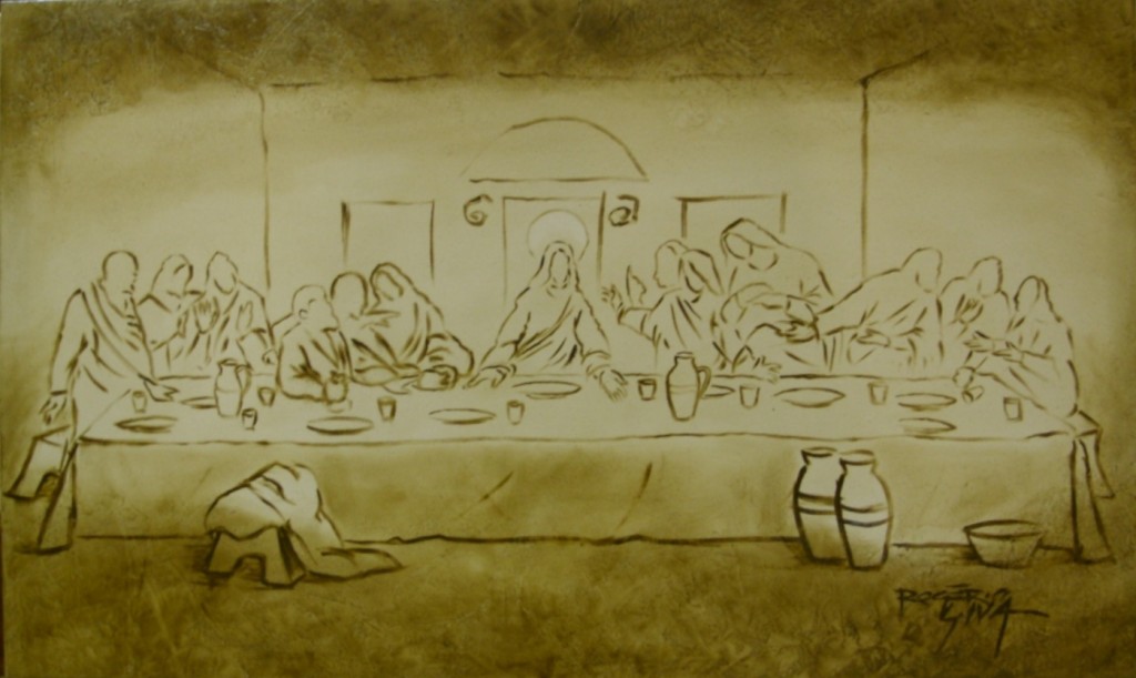 PINTURA DE SANTA CEIA ARTE SACRA: SANTA CEIA DO CLÁSSICO AO MODERNO