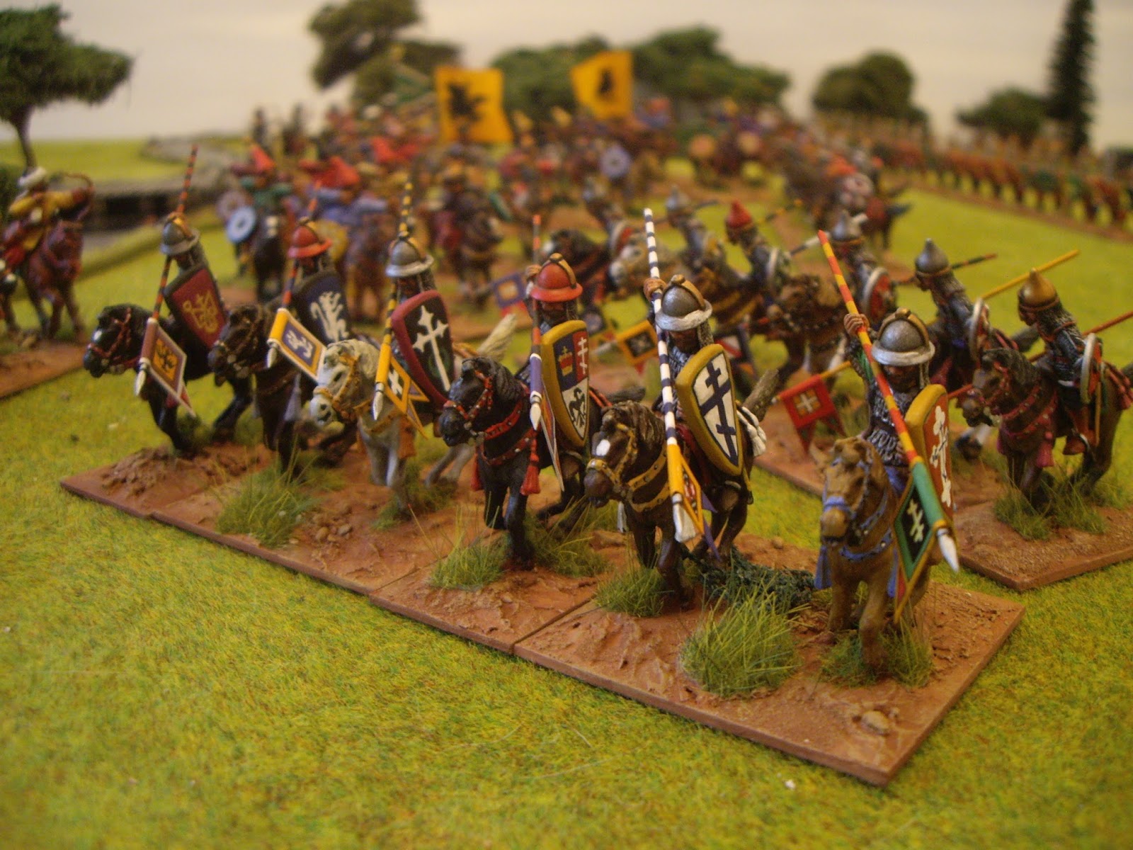 Scimitar and Crescent Wargames: Russian Boyar Cavalry (1350-1550)