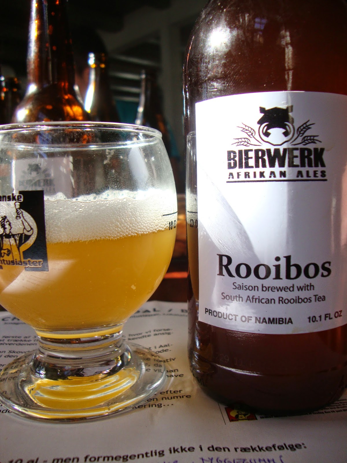 Tid til en øl: Tid til en øl - Beer Here Angry Hops / Bierwerk Rooibos ...