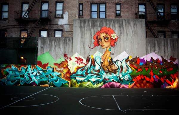 top graffiti art: Big Graffiti Alphabet on Wall