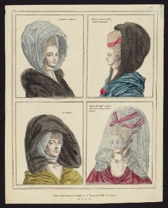 The Costume Diva: 18th Century Calash Bonnet